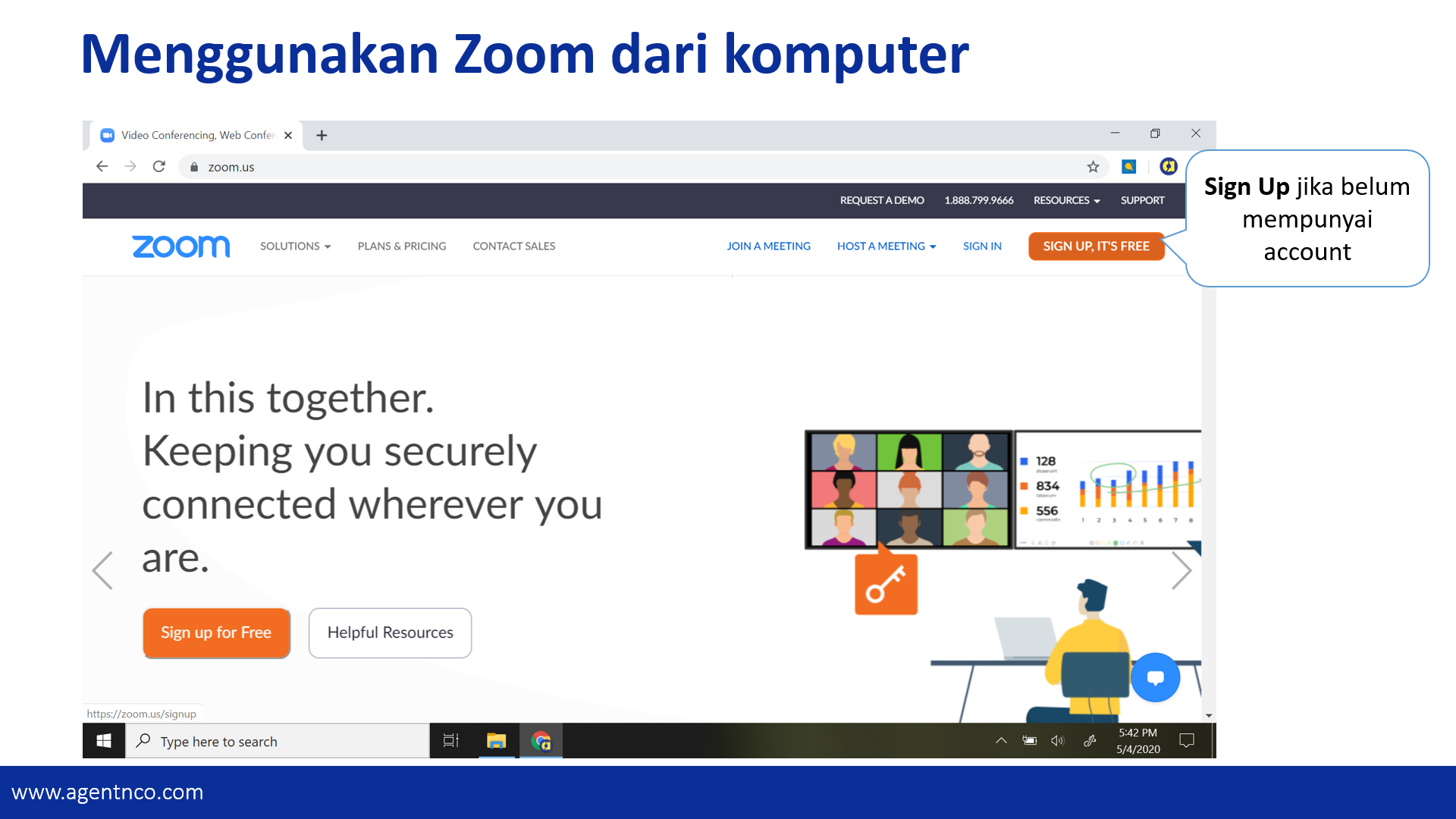 Cara Menggunakan Zoom Meeting untuk Peserta - Agent&Co